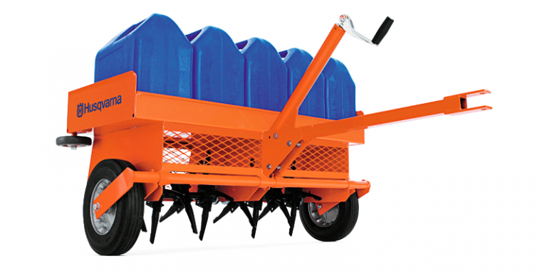 Aerator - Towable (Husqvarna TA 36) - In-A-Pinch Rent-It!